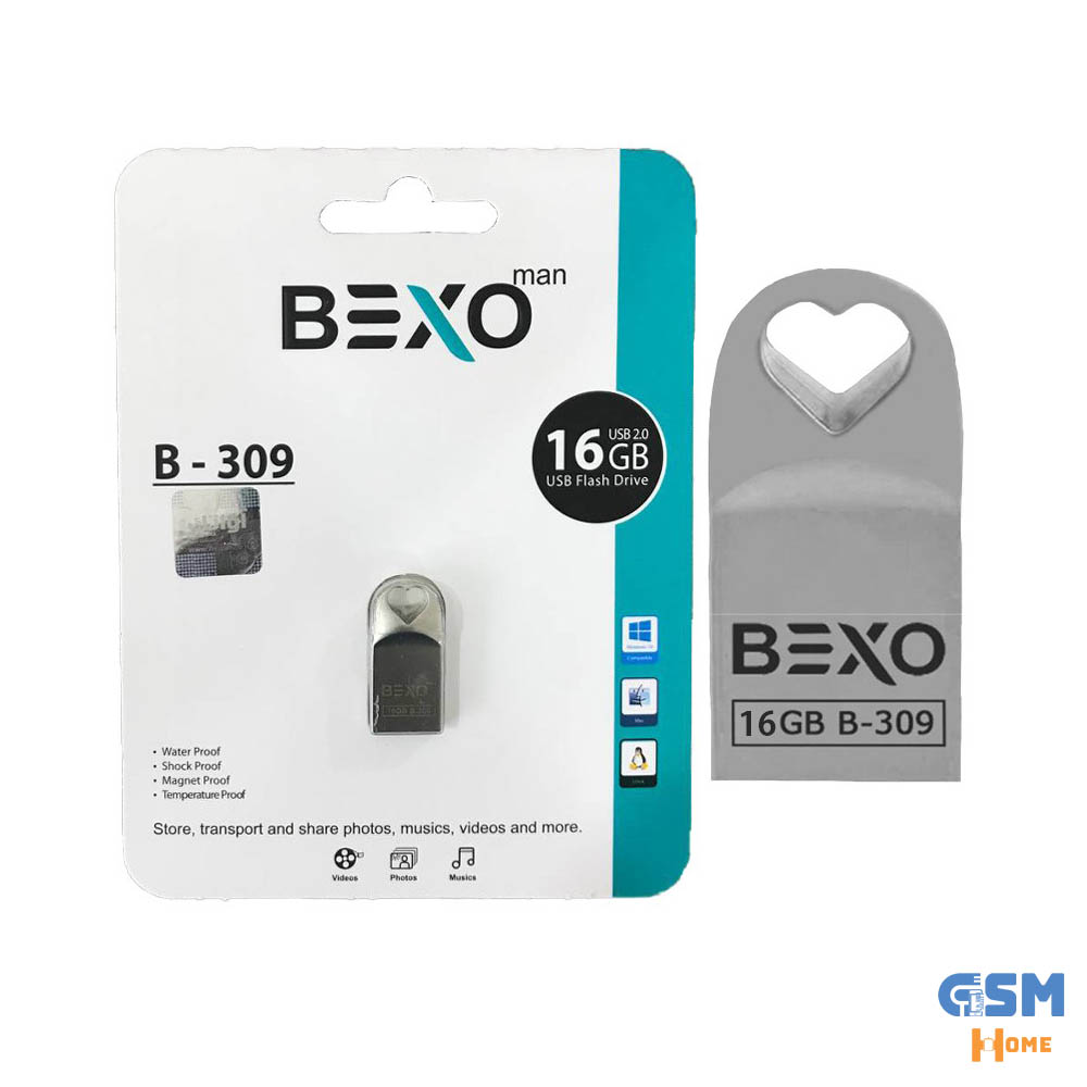 فلش مموری BEXO مدل B-309 ظرفیت 16 گیگابایت - فروشگاه اینترنتی پارتاک همراه